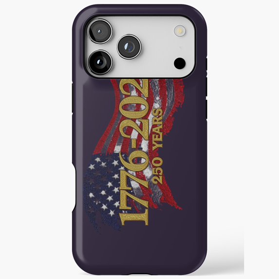 America 250 Anniversary Commemoration Phone Case iPhone Case 17 to 11 ...