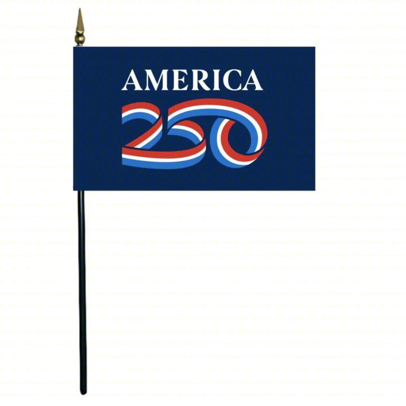 America 250 Commemorative Flag by Annin Flagmakers 12x18 POLE NOT ...