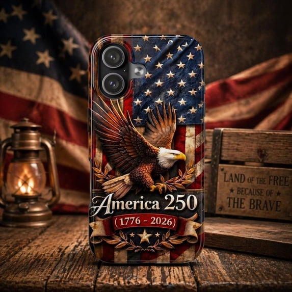 America 250 Eagle Patriotic Case iPhone 17 through 11 Pro Max - Walmart.com