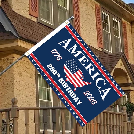 America 250 Garden Flag,USA 250th years Anniversary Patriotic Banner ...