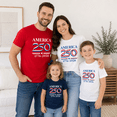 America 250 Matching Family Shirts, USA 250th Anniversary Shirts, 1776 ...