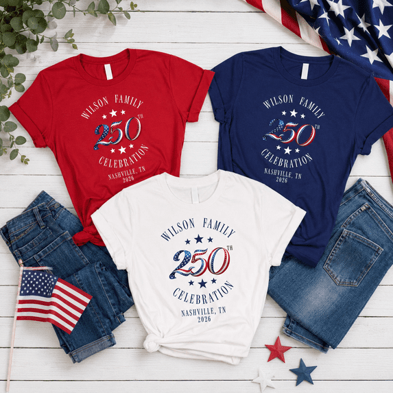 America 250 Matching Family Shirts, USA 250th Anniversary Shirts, 1776 ...