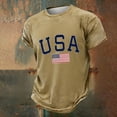 America 250 Merchandise Mens Short Sleeve Crewneck Independence Day ...