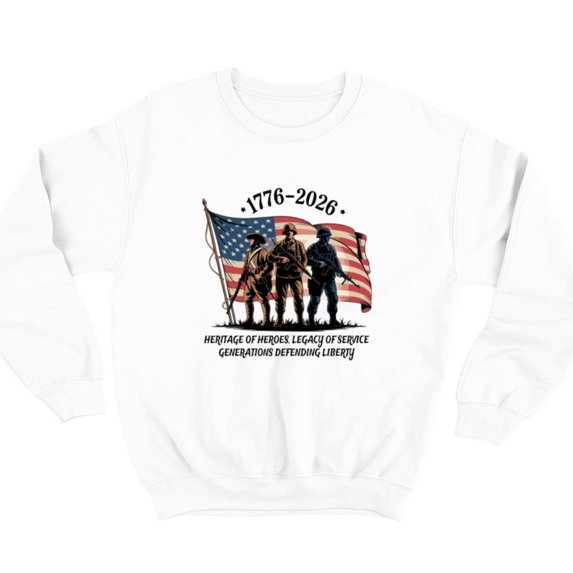 America 250 Military Family Heritage Generations Of Service Patriotic ...