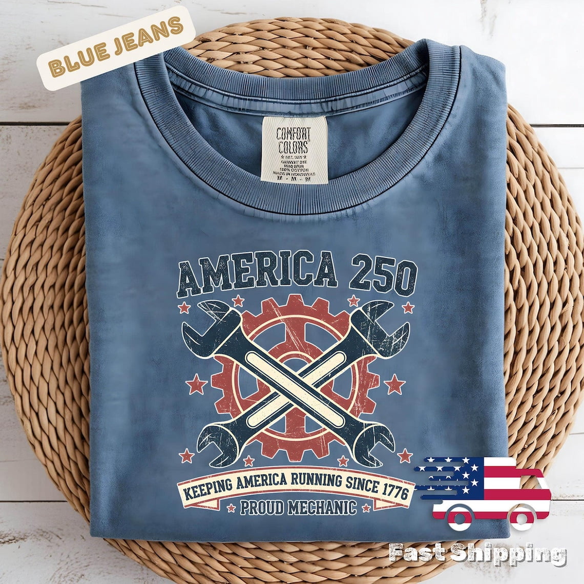 America 250 Proud Mechanic Shirt Keeping America Running Since 1776 ...