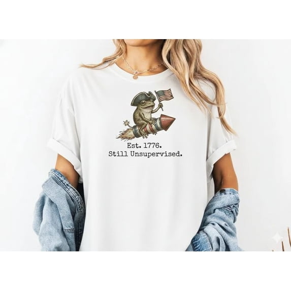 America 250 Se.mi-Quin.centennial T-Shirt, Retro Frog Graphic 1776–2026 ...