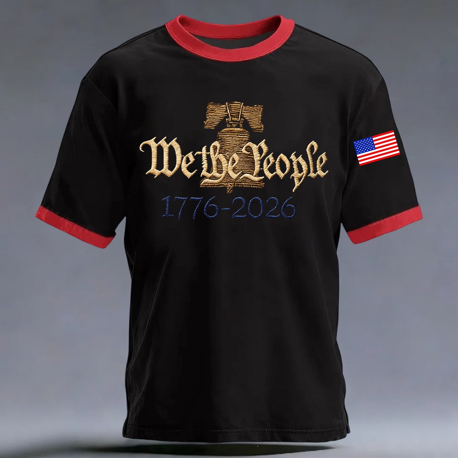 America 250 Shirt Boys Short Sleeve Crewneck Independence Day Print T ...