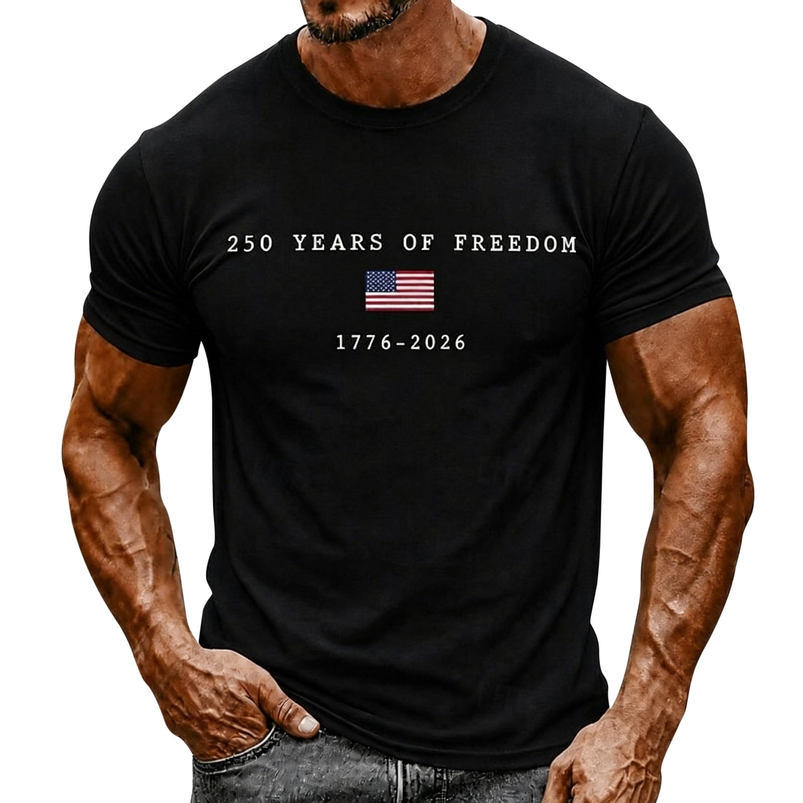 America 250 Shirt Independence Day T-Shirt For Patriotic Summer Wear ...