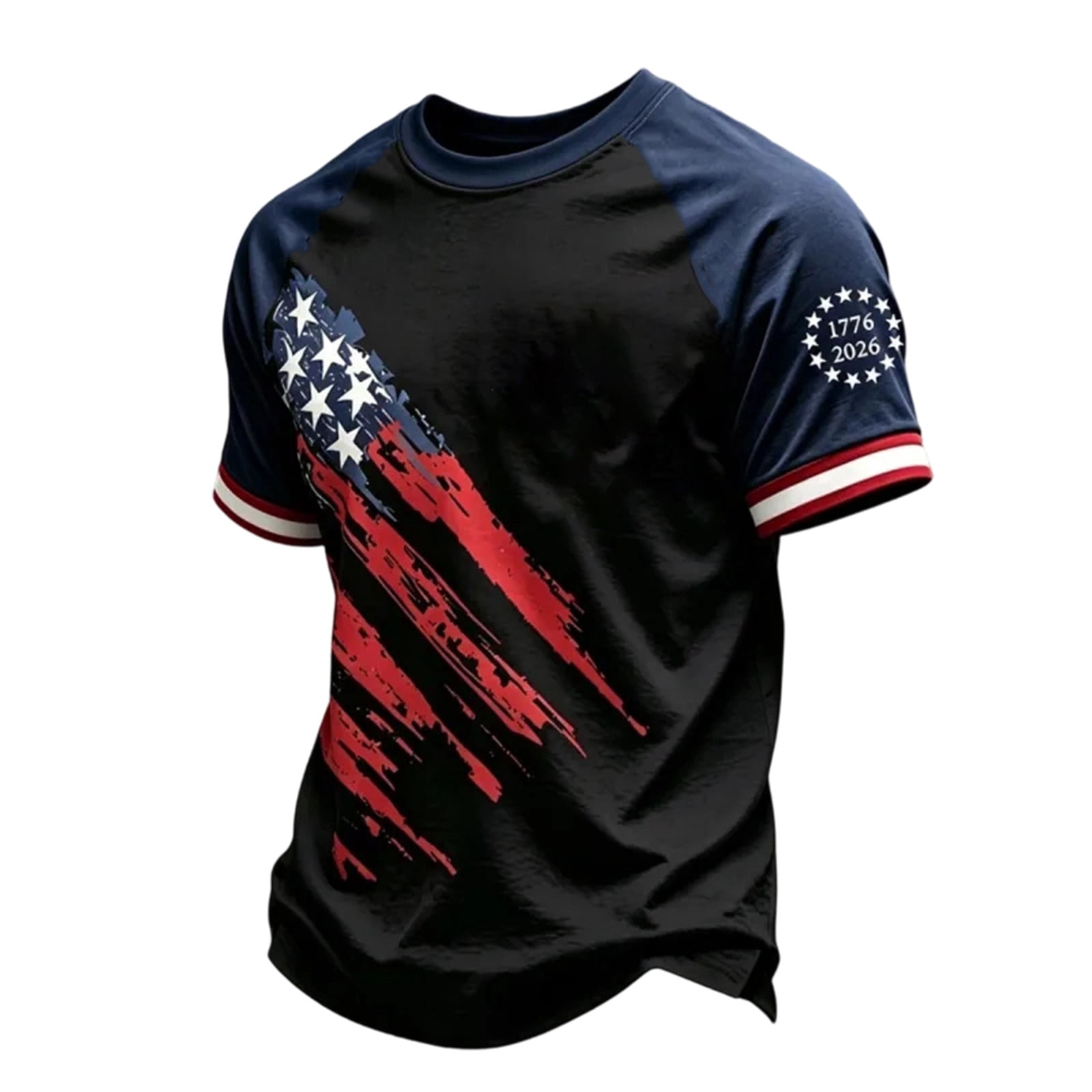 America 250 Shirt USA Independence Day Graphic Short Sleeve Tee For ...