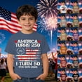 America 250 T Shirt Kids Patriotic Graphic Print Short Sleeve Casual ...