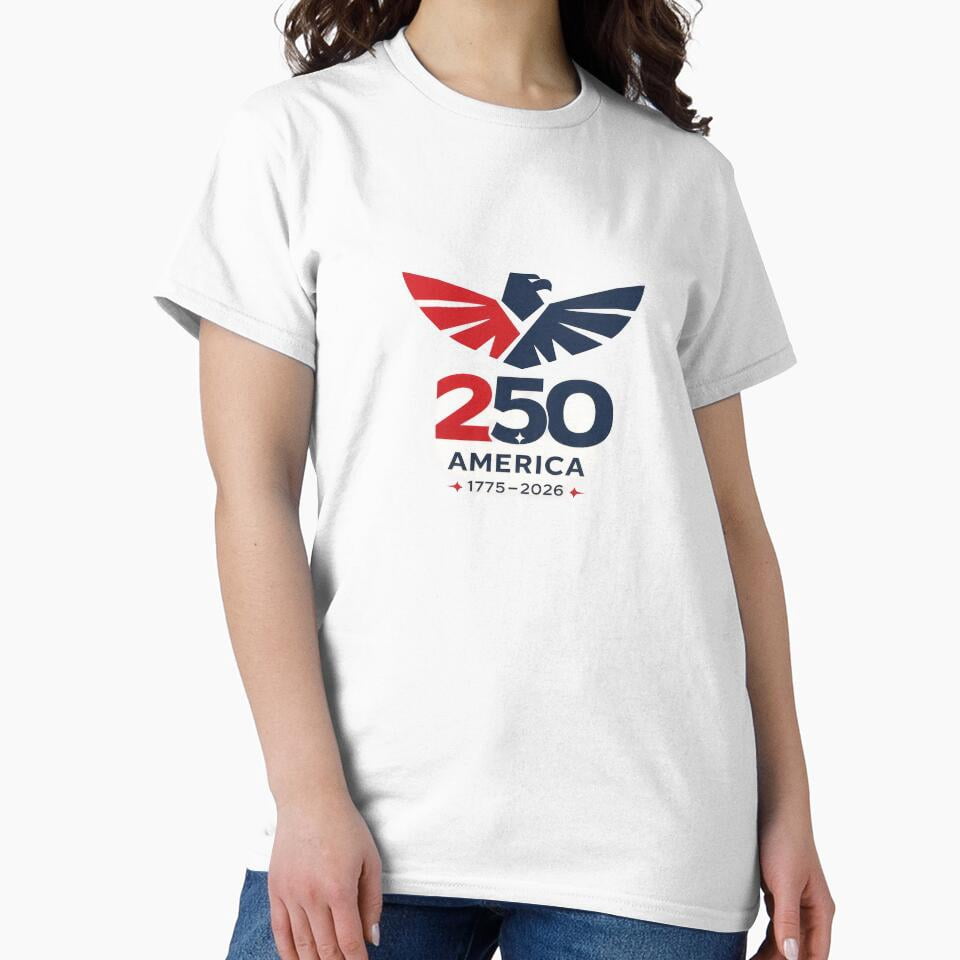 America 250 Years Anniversary Jubilee Background T-Shirt - Walmart.com