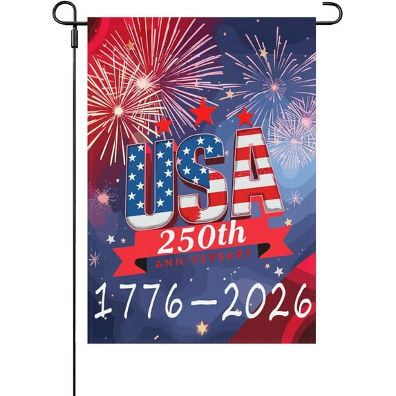 America 250 Years Anniversarys 1776 America 2026 USA July 4th Flags ...