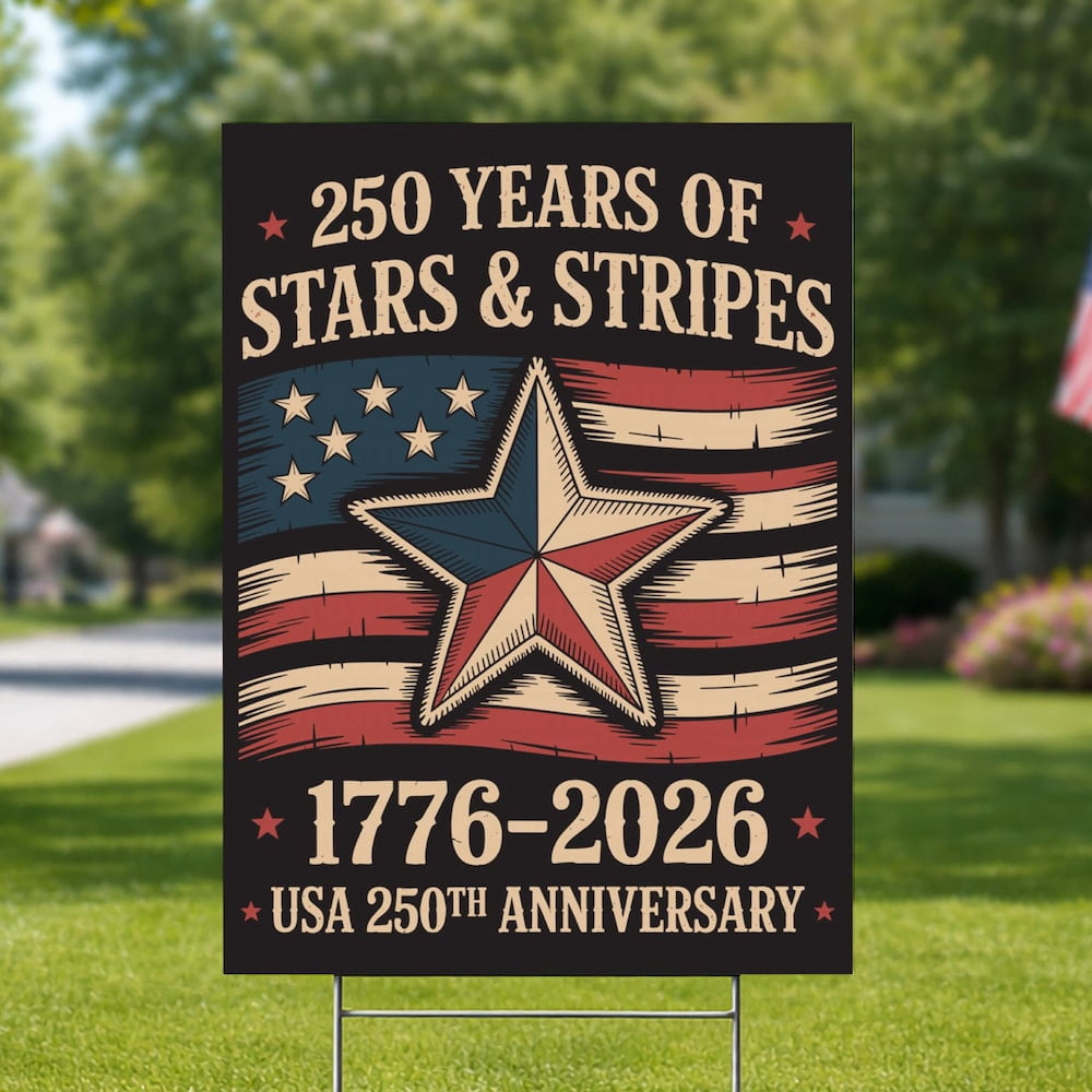 America 250 Years Eagle Patriotic Outdoor Flag 28x40 POLE NOT INCLUDED ...