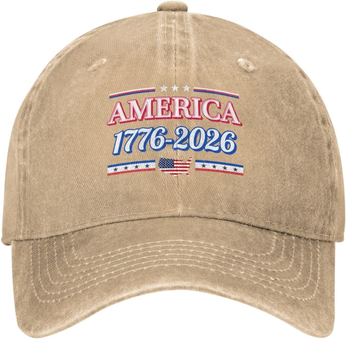 America 250 Years Hat – 1776 to 2026 Celebration Baseball Cap, God ...