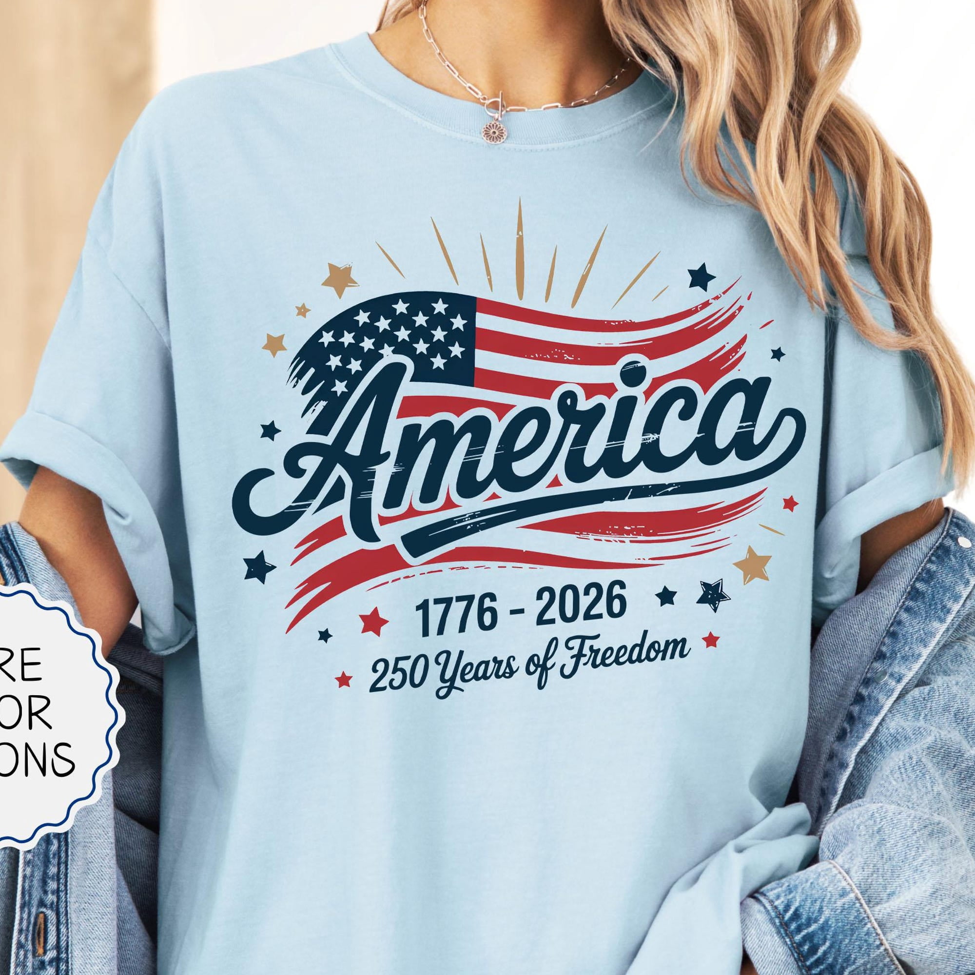 America 250 Years of Freedom TShirt 17762026 Patriotic Shirt America ...