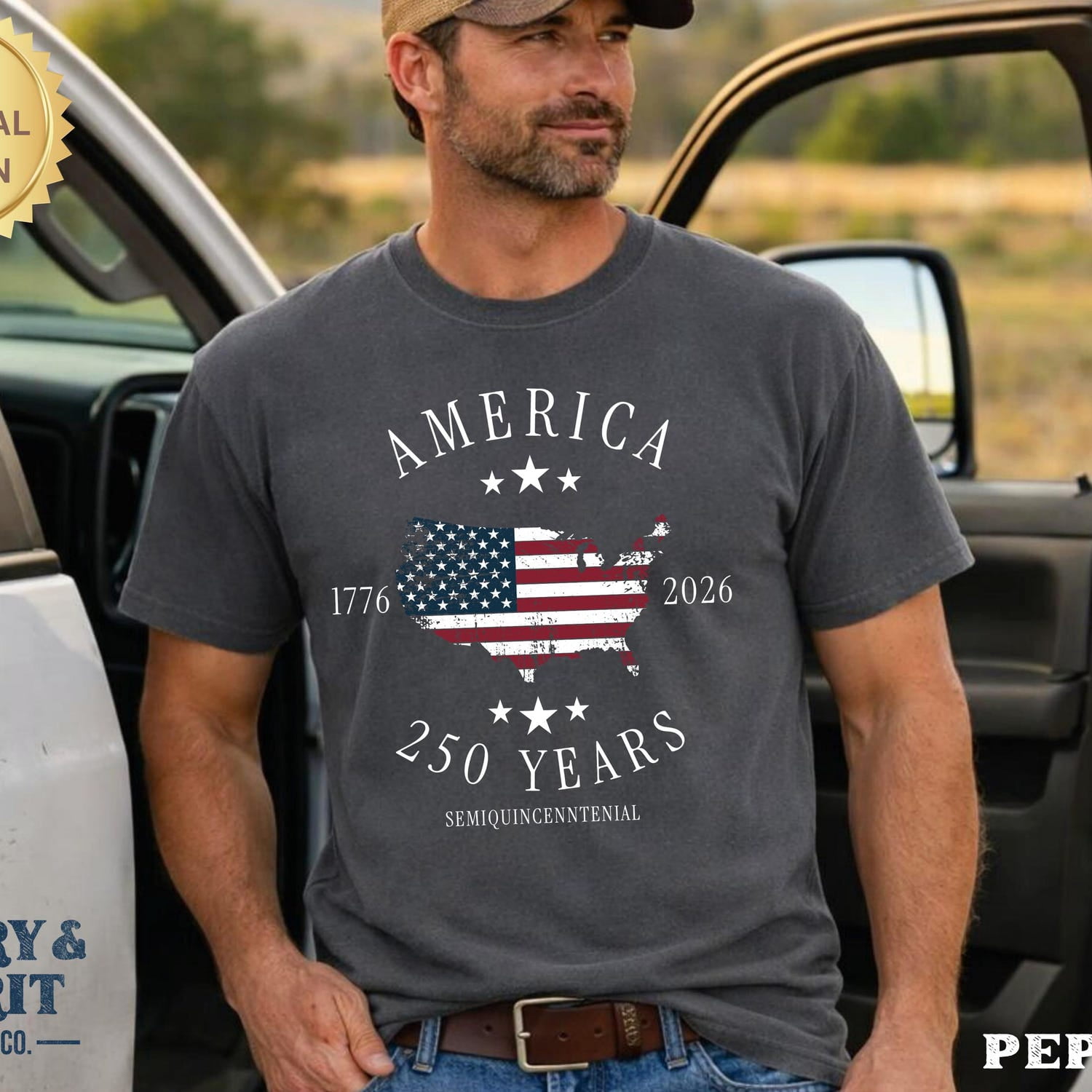 America 250th Anniversary 1776-2026 Patriotic T-Shirt ...