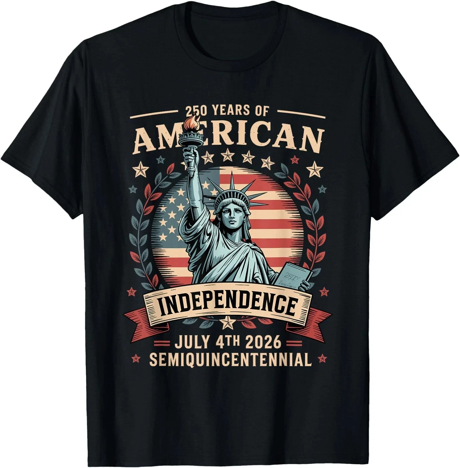 America 250th Anniversary 250 Years America T-Shirt - Walmart.com