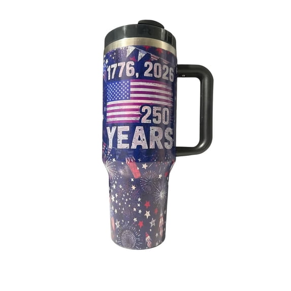 America 250th Anniversary 40oz Stainless Steel Insulated Tumbler ...