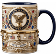 America 250th Anniversary Accent Mug, 1776-2026 Patriotic Coffee Cup ...