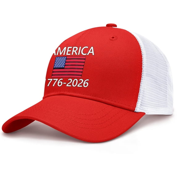 America 250th Anniversary Baseball Cap Adjustable Fit Baseball Hat ...