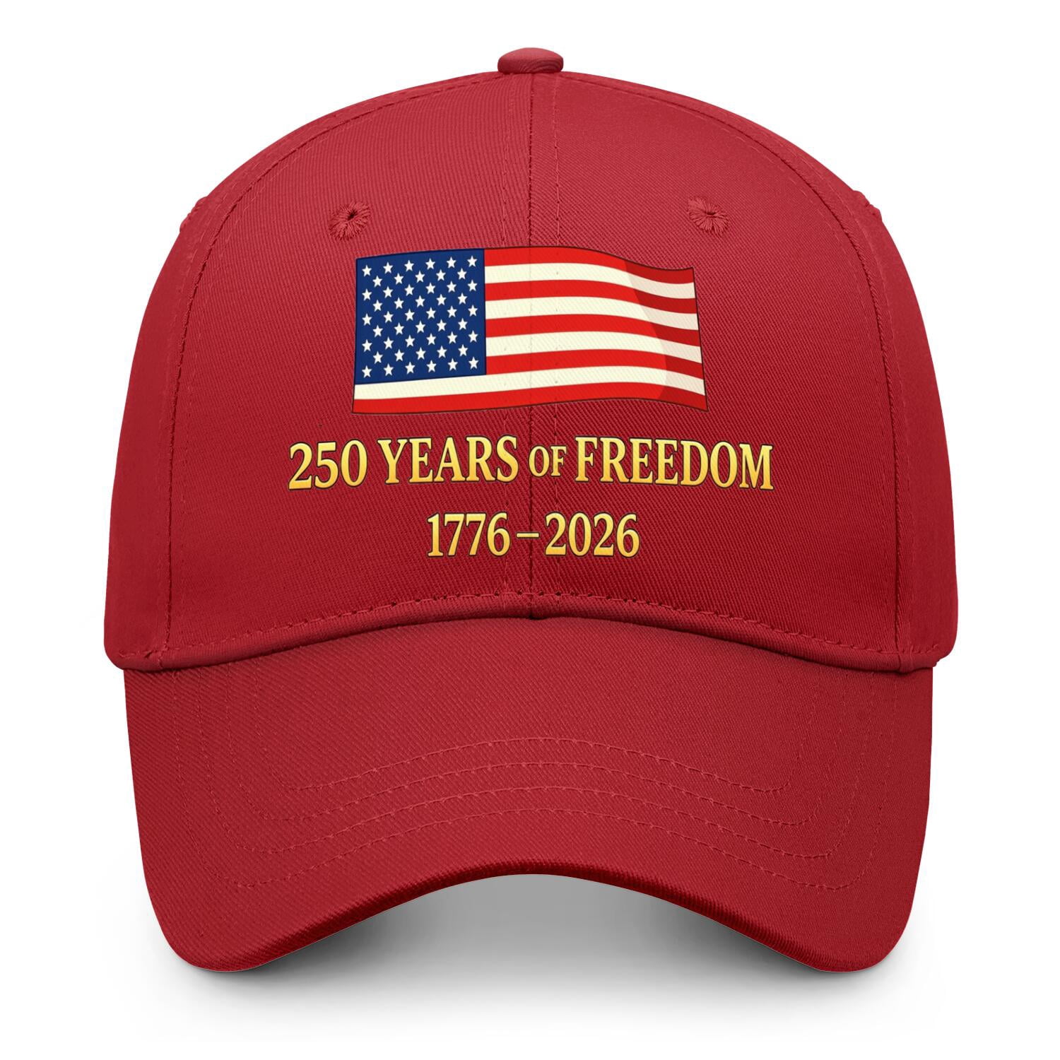 America 250th Anniversary Baseball Cap Cotton Game Peripheral Baseball ...