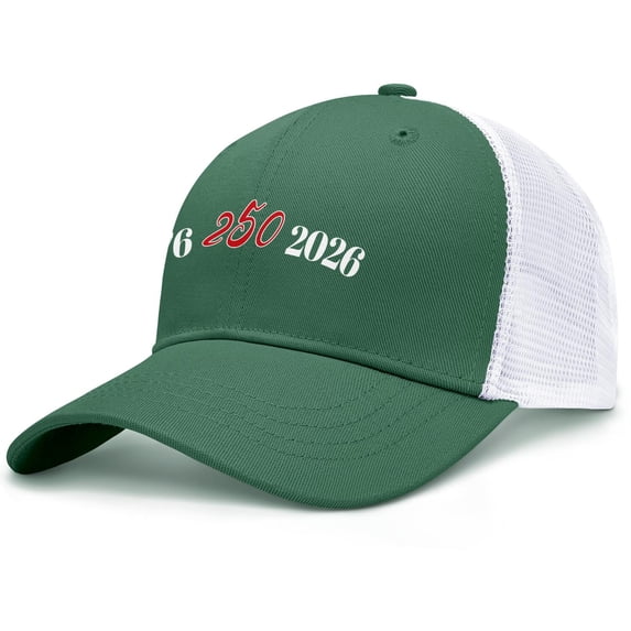 America 250th Anniversary Baseball Hat Cotton Game Peripheral Dad Cap ...