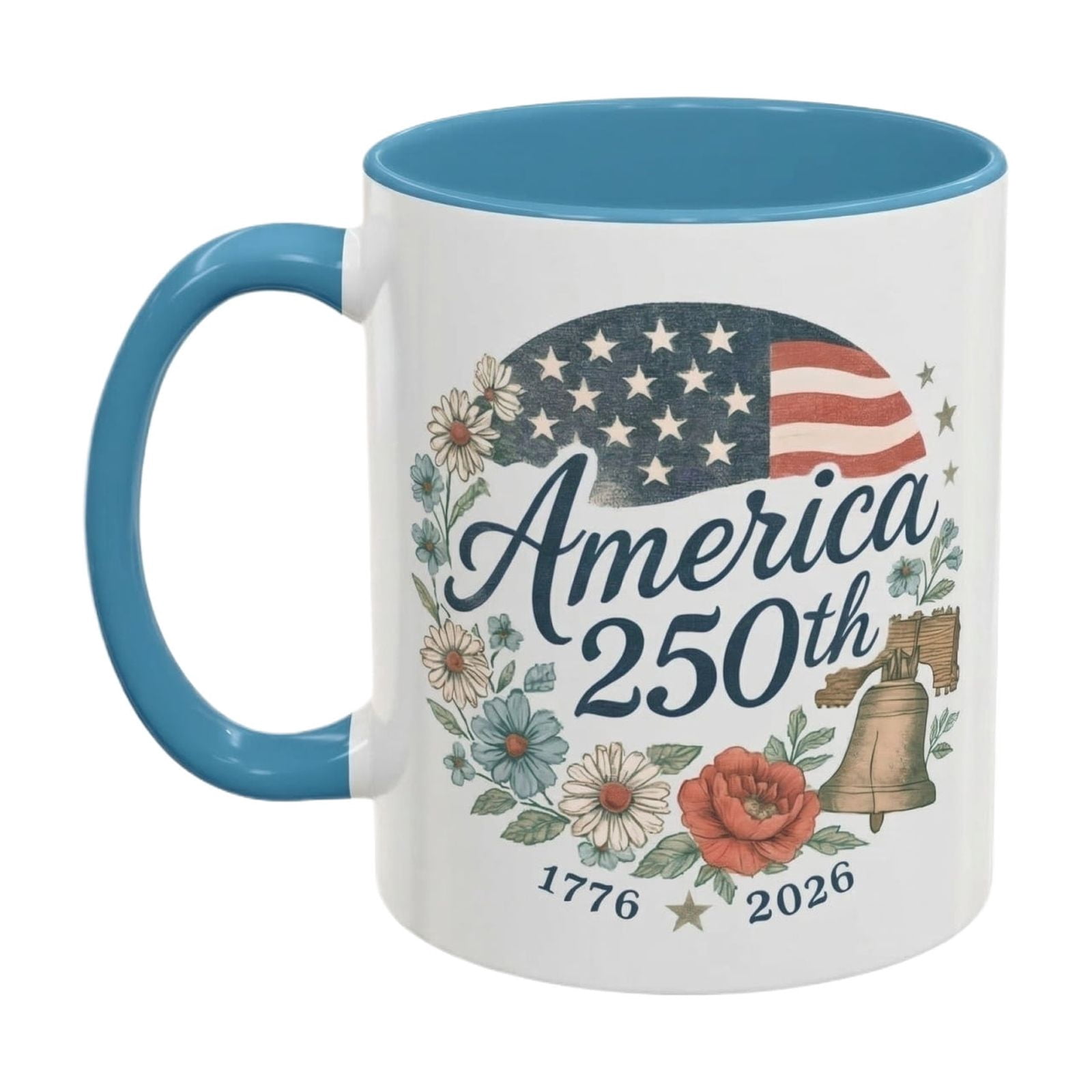America 250th Anniversary Commemorative Mug, 1776-2026 Patriotic Coffee ...