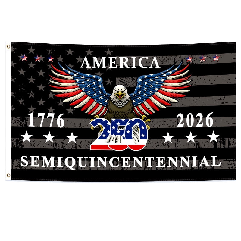 America 250th Anniversary Flag, 250 Anniversary USA Flag,Double Sided ...