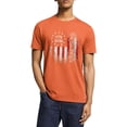 America 250th Anniversary Men Holiday T Shirts, Classic Retro USA Flag ...