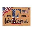 America 250th Anniversary Monogram Welcome Mat, 1776-2026 4th of July ...