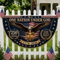 America 250th Anniversary Personalized Patriotic Bunting Flag, One ...