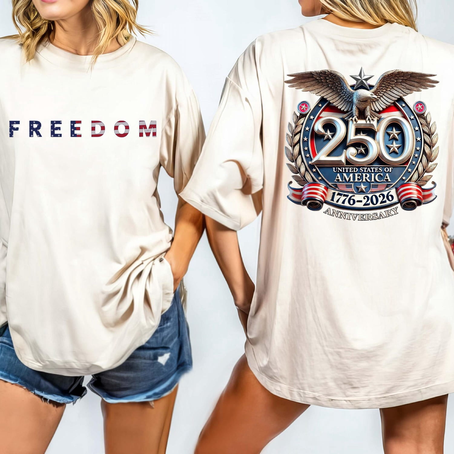 America 250th Anniversary Shirt, Patriot Eagle Statue of Liberty Tee ...