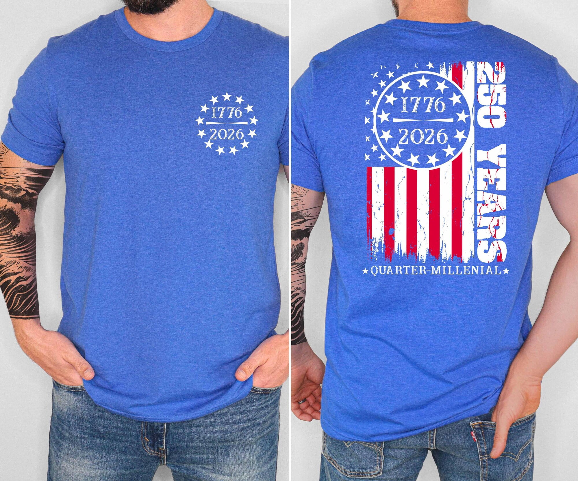 America 250th Anniversary Shirt1776 2026 Patriotic USA Tee250 Years of ...