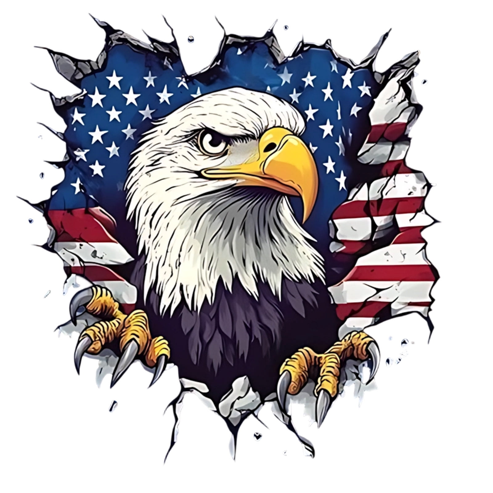 America 250th Anniversary Stickers American Pride Eagle Decal ...