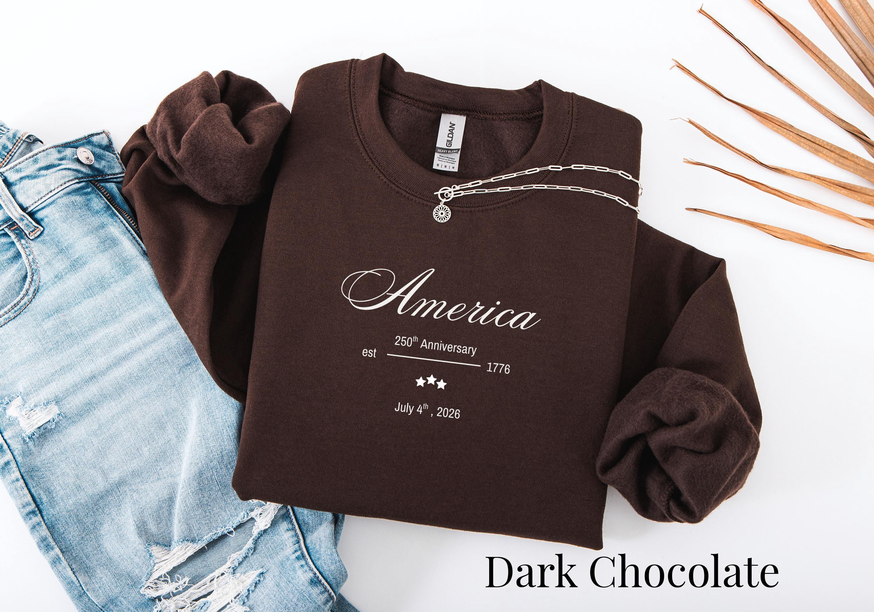 America 250th Anniversary Sweatshirt, July 4th 2026, Patriotic Shirt ...