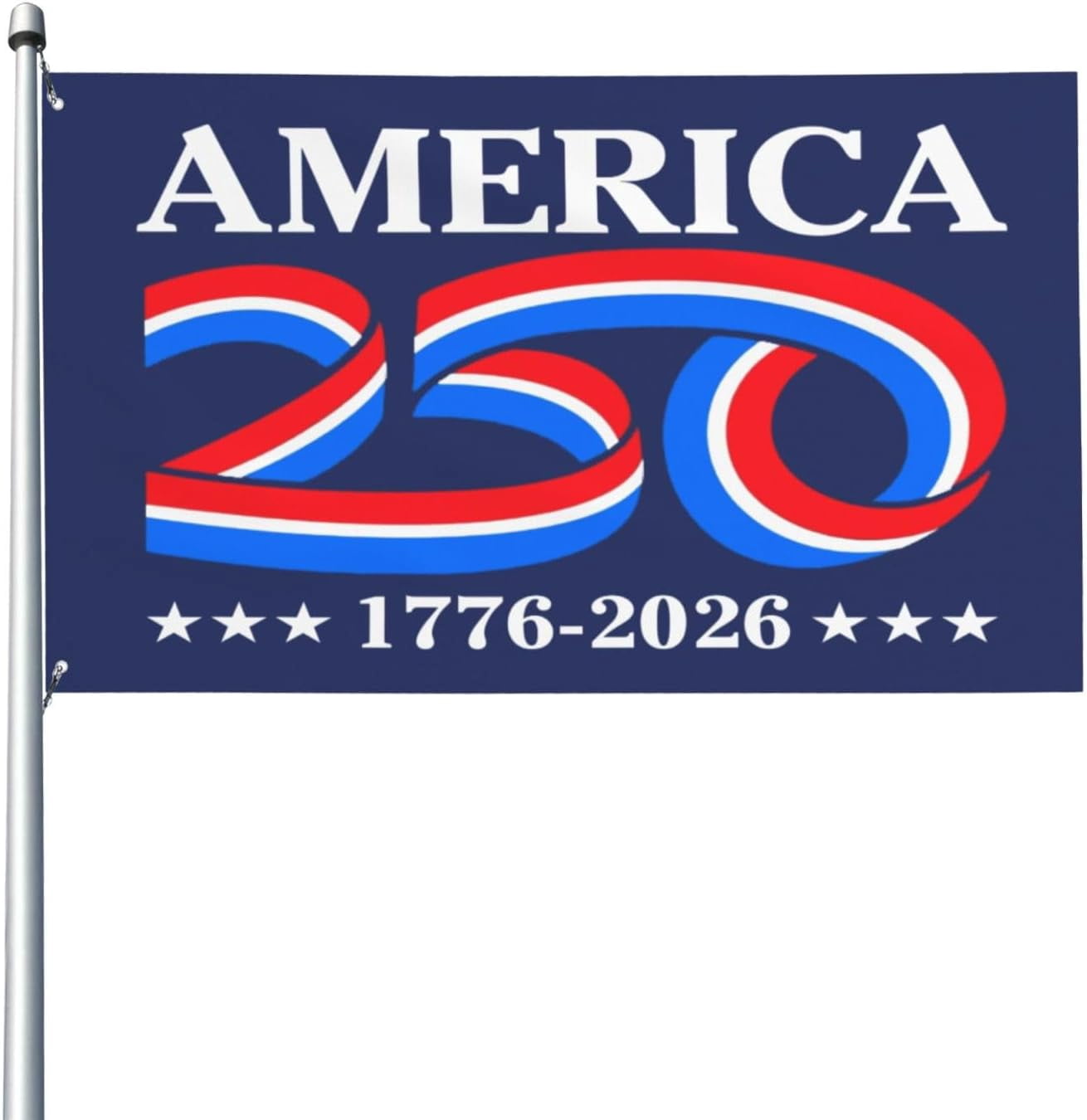 America 250th Birthday 250 Years Usa 1776 2026 Flag 3x5 Banner for ...