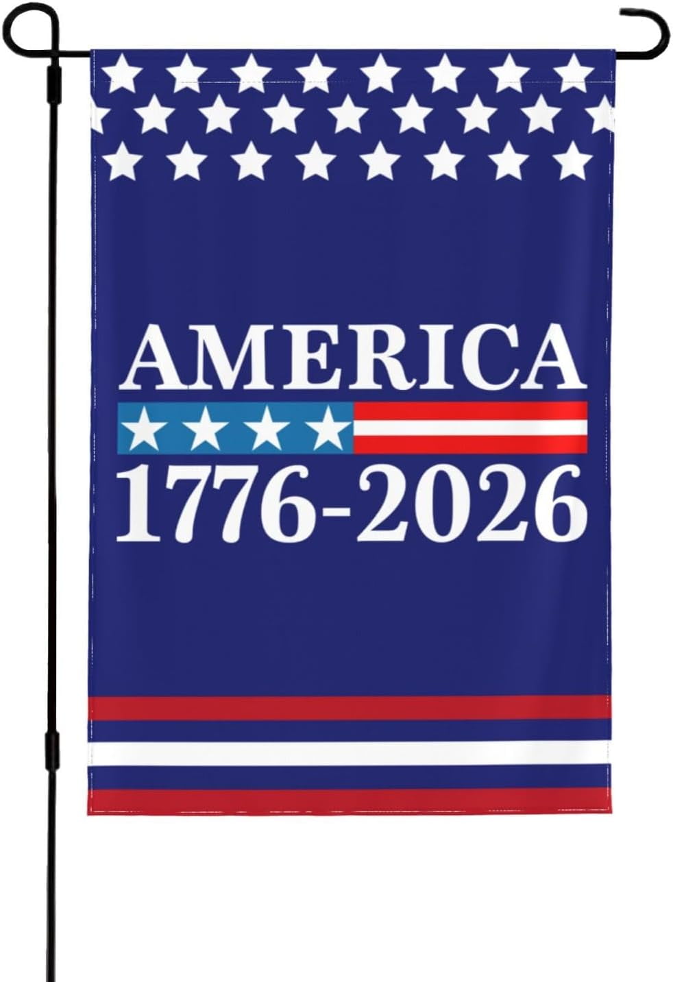 America 250th Birthday Garden Flag 12x18 1776 2026 America 250 Years ...