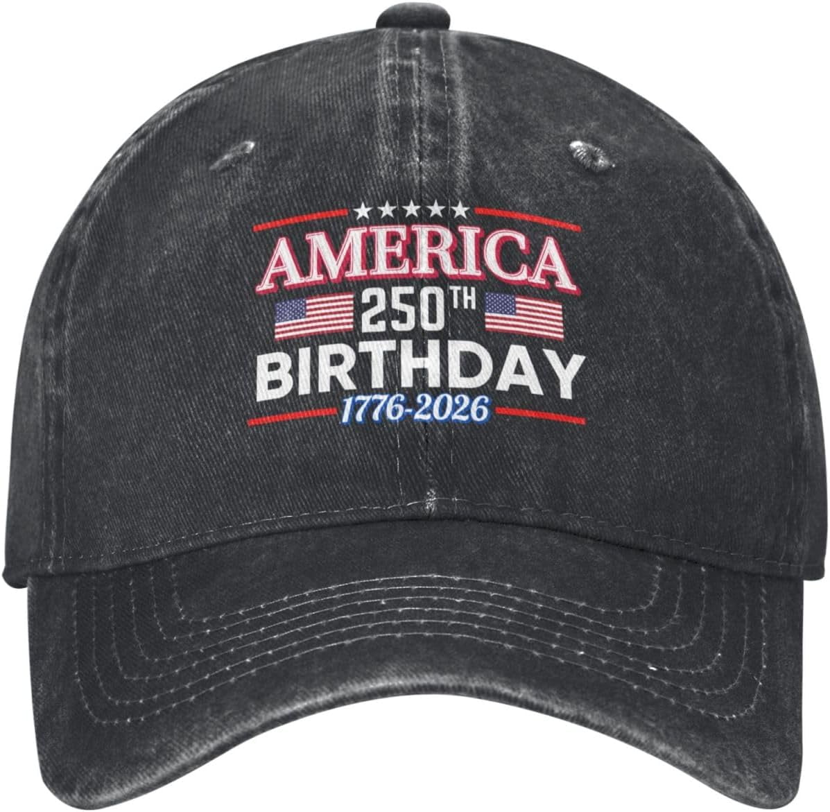 America 250th Birthday Hat 1776 2026 America 250 Years Anniversary Hat ...