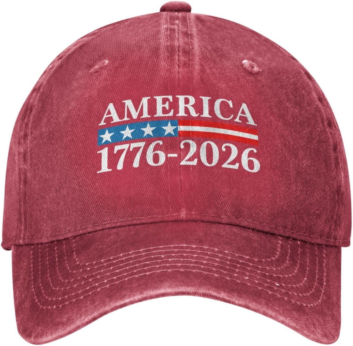 America 250th Birthday Hat 1776 2026 America 250 Years Anniversary Hat ...
