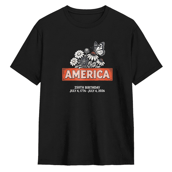 America 250th Birthday July 4 Vintage Graphic Tee for Men and Women ...