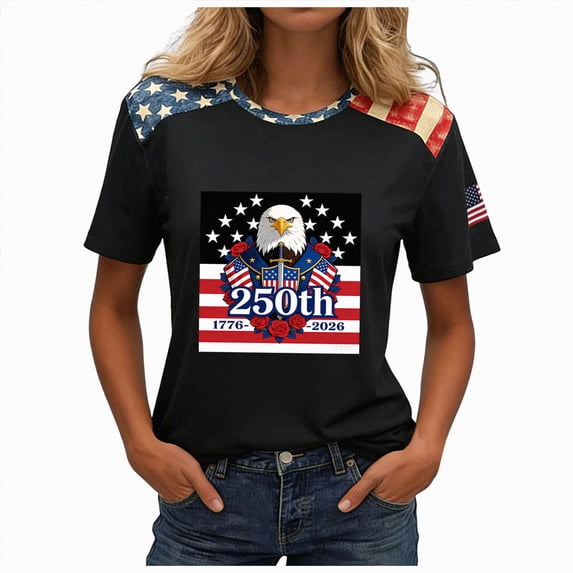 America 250th Birthday Shirt - July 4 2026 USA Semiquincentennial Tee ...