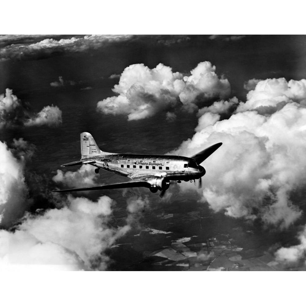 America Airline'S Flagship Skysleeper History (24 x 18) - Walmart.com