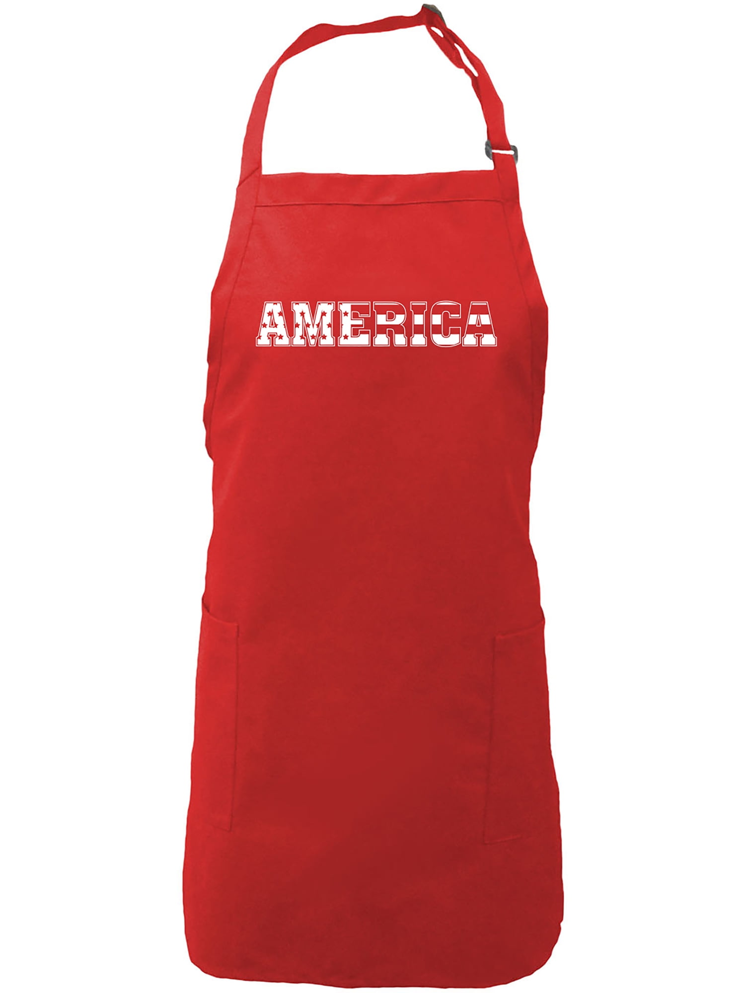 America Apron with 2 patch pockets - Walmart.com
