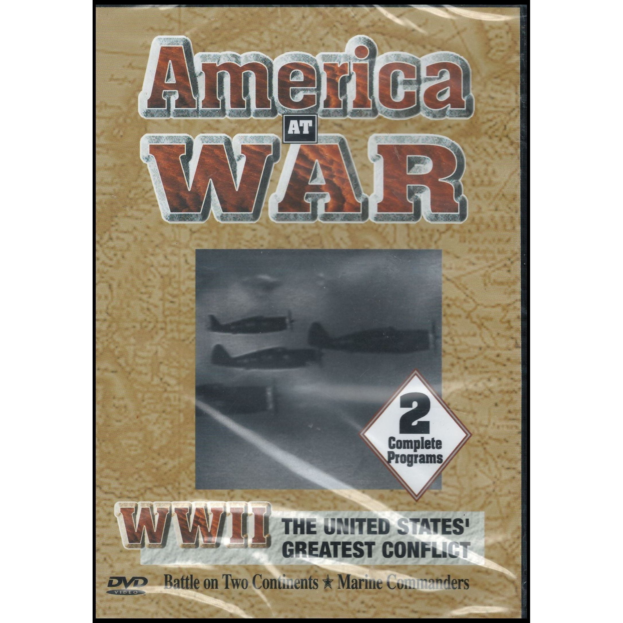 America At War: WWII: The United States' Greatest Conflict (DVD) (Music ...