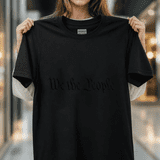 America Basic Tee We The People Classic Heritage Block Font Unisex T ...