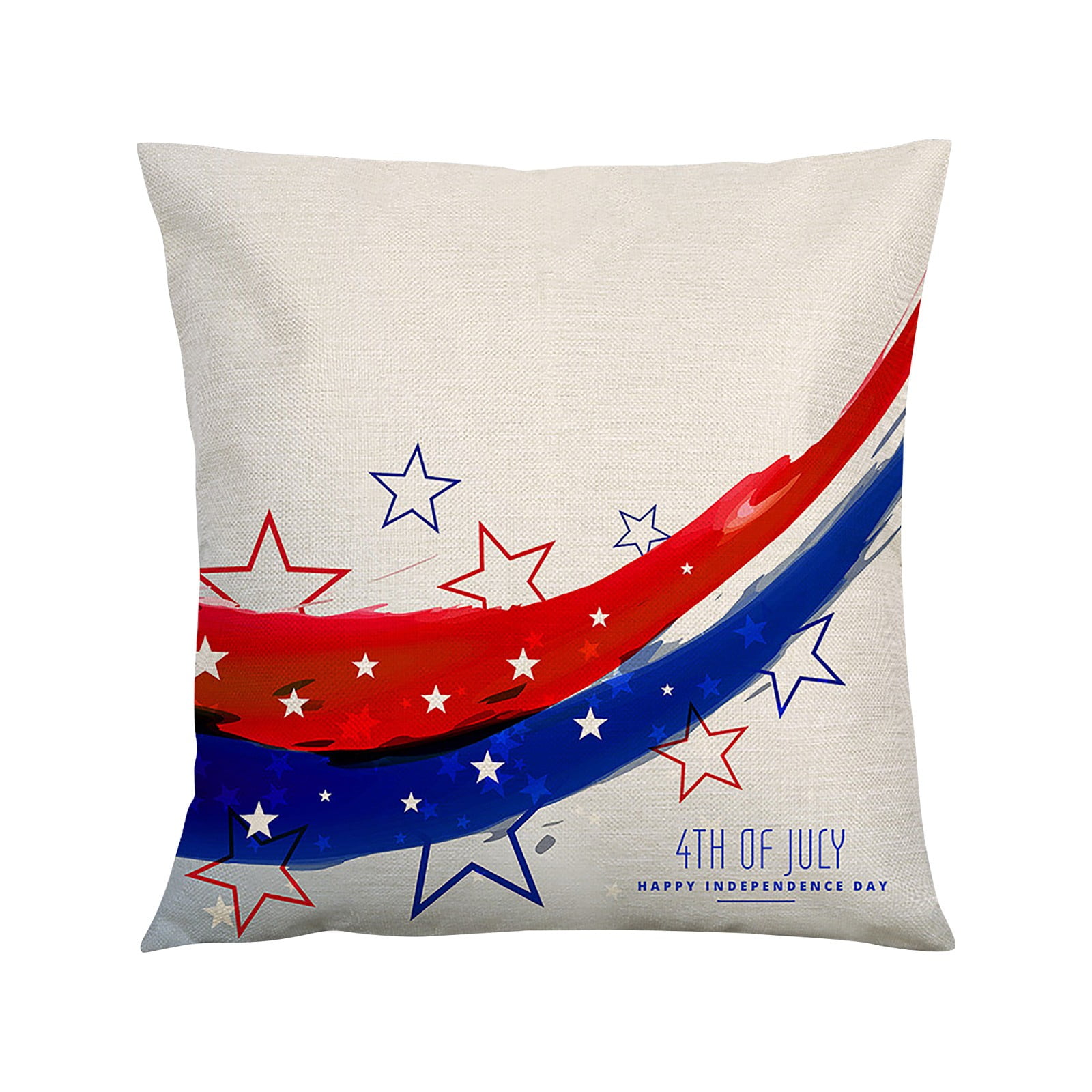 America The Beautiful Let Freedom Ring Throw Pillow Covers, 18 x 18 ...