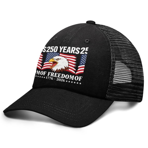 America Birthday 1776 2026 250 Years Anniversary Unisex Casual Hat ...