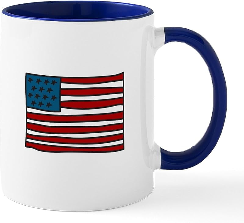 America Border Mugs 11 oz (325 ml) Ceramic Coffee Mug - Walmart.com