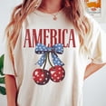 America Cherry Shirt 4th Of July Shirt American Cherry Shirt Coquette ...