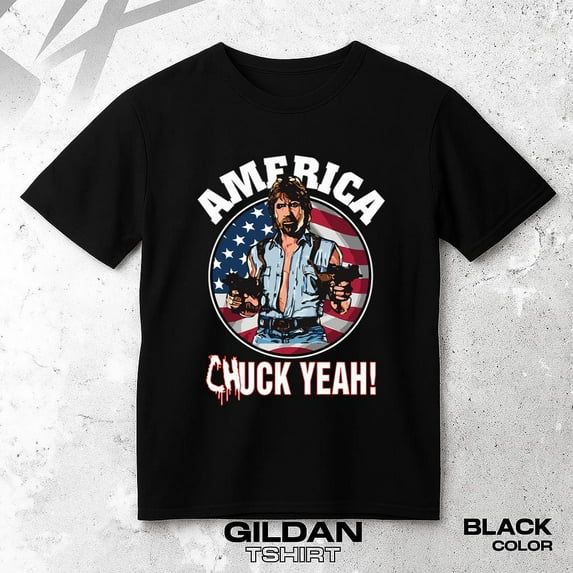 America Chuck Norris Legend Hero Action Movie Martial Arts Fan Unisex T ...